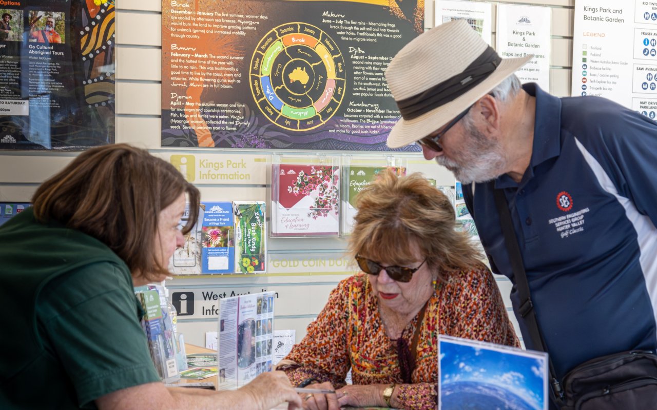 Visitor Information Centre - Kings Park Volunteer Guides - Visit Our Guides
